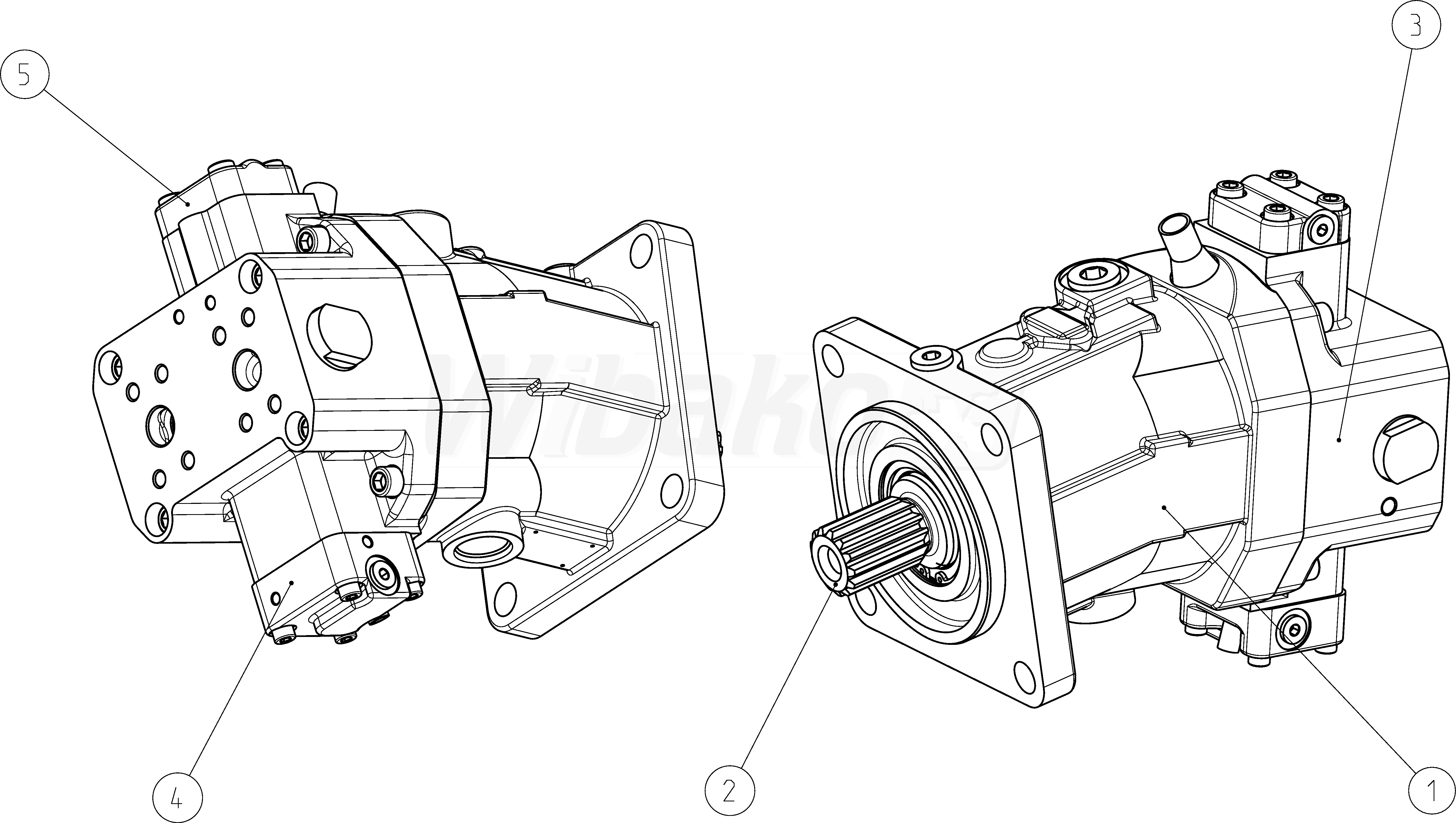 Products / Rexroth / A6VM / A6VM115HA1000004C/71ALV0D4T11U0-0 ...